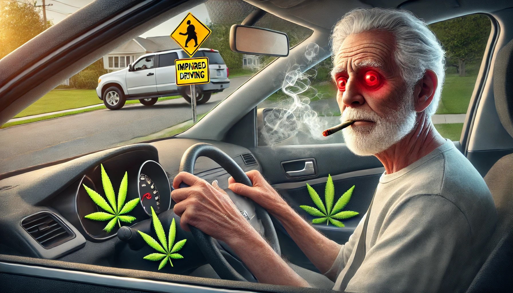 Seniors Who Smoke Weed & Drive: A Growing Hazard