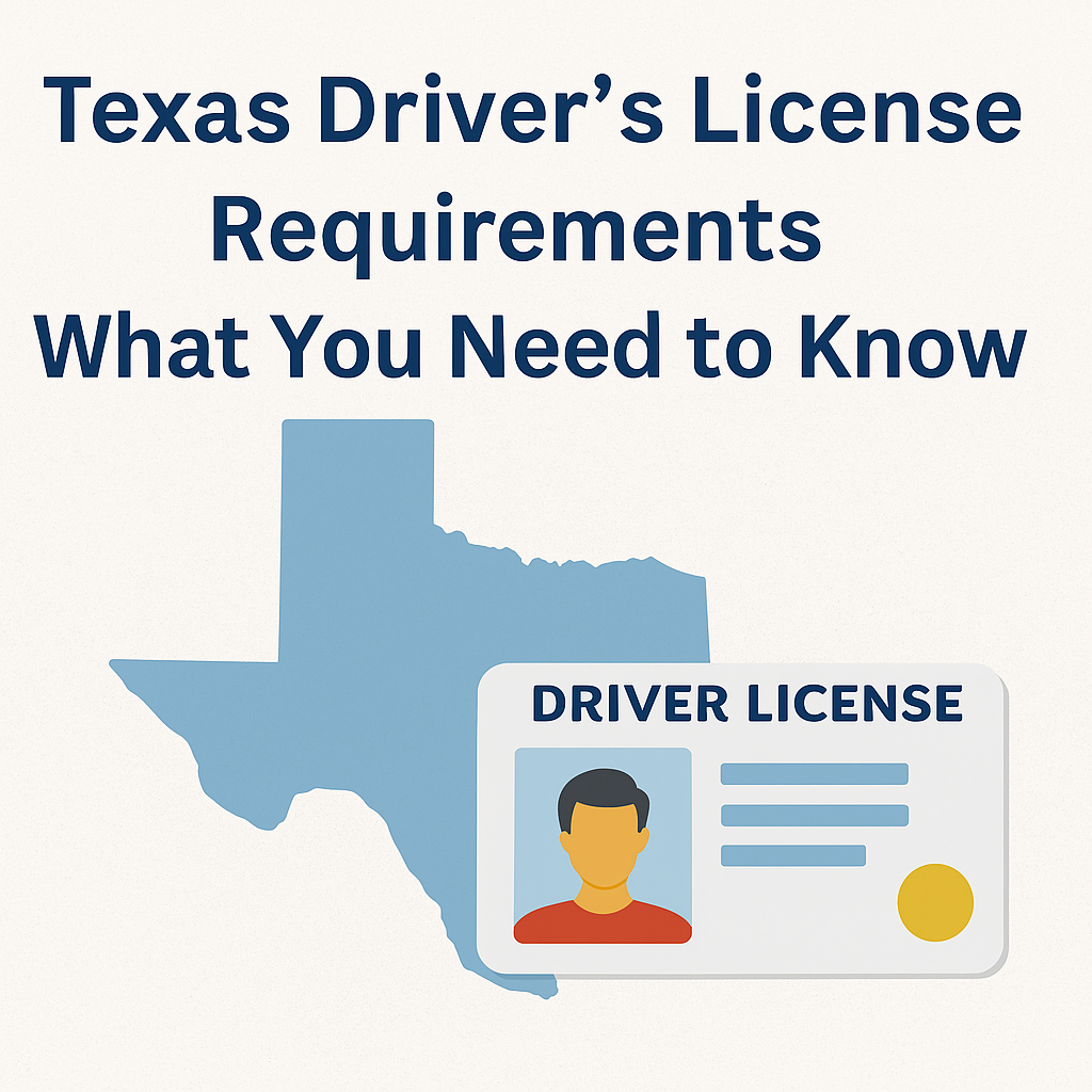 Texas Driver’s License Requirements: What You Need to Know